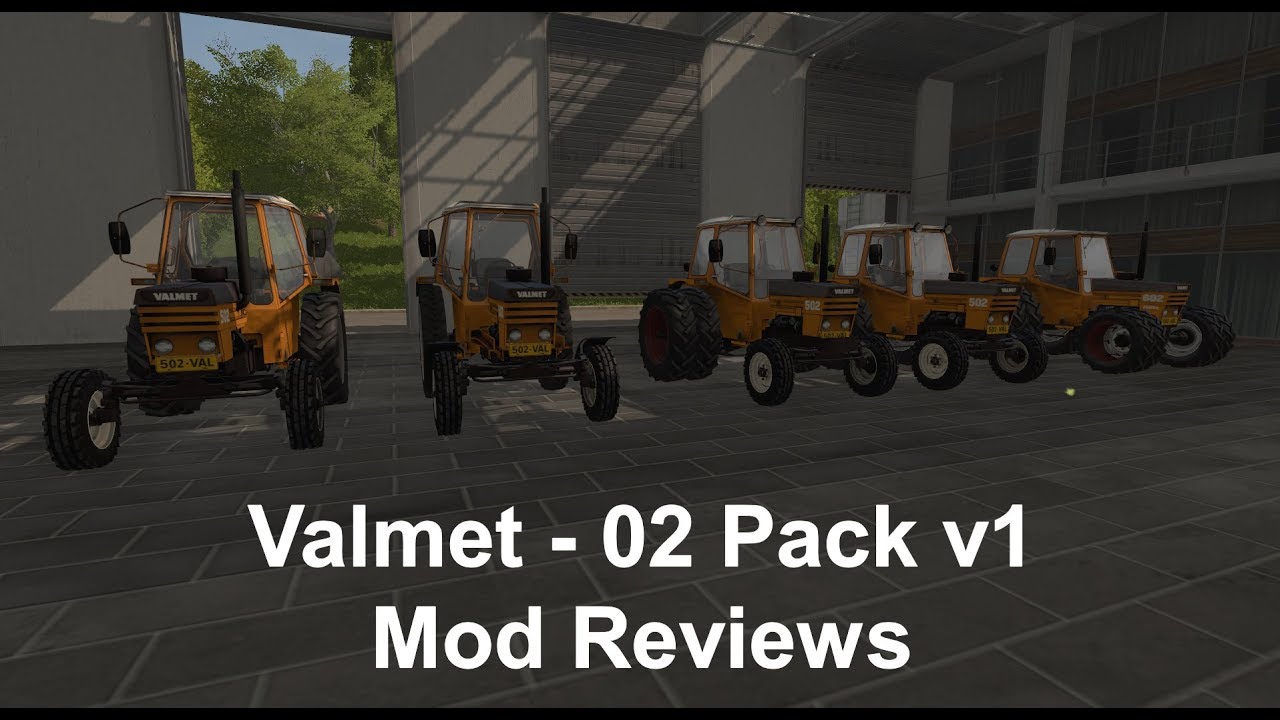 Farming Simulator 2017 | Mod Reviews | Valmet 02 Pack v1 - YouTube