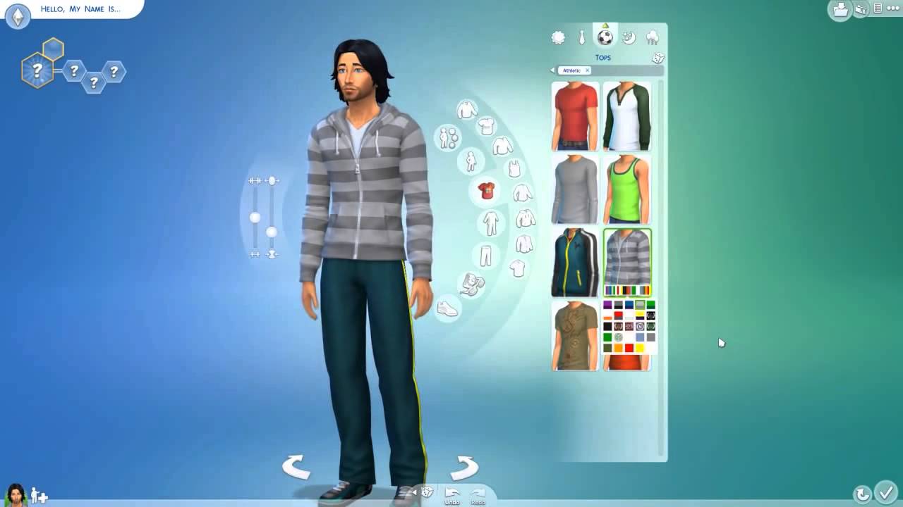 The Sims 4 CAS Demo: First Impressions + Male CAS - YouTube