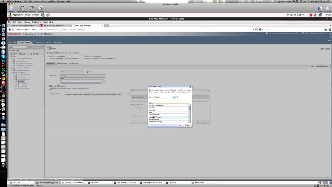 Oracle Identity Analytics OIA 11g LDAP Integration for User ...