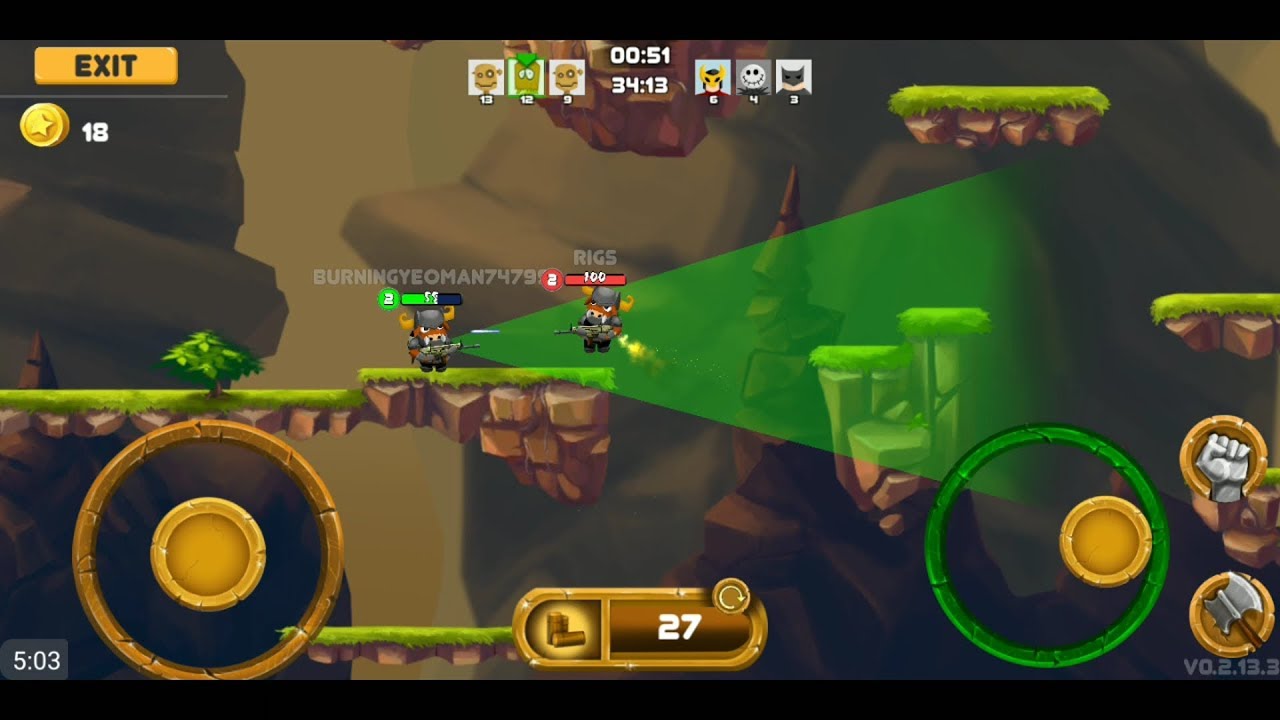 Brawl Of Heroes : Online 2D shooter (by Skadex Games) - action game for ...