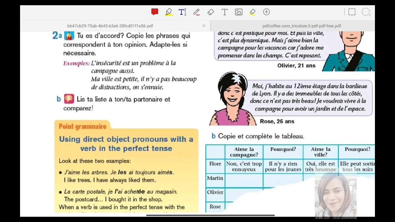 IGCSE curriculum French Ol 0520, 7156 (unité 3, L4) - YouTube