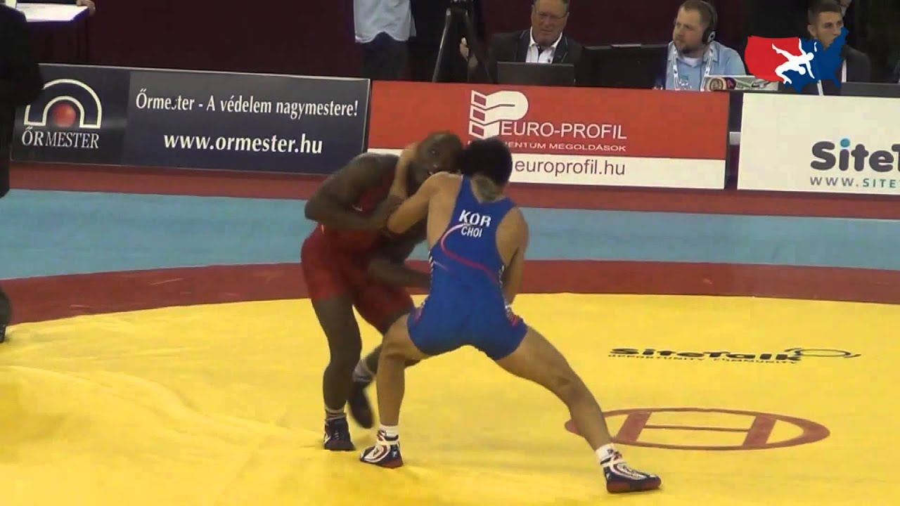 55 KG R16 - Spenser Mango USA vs Gyujin Choi KOR - YouTube