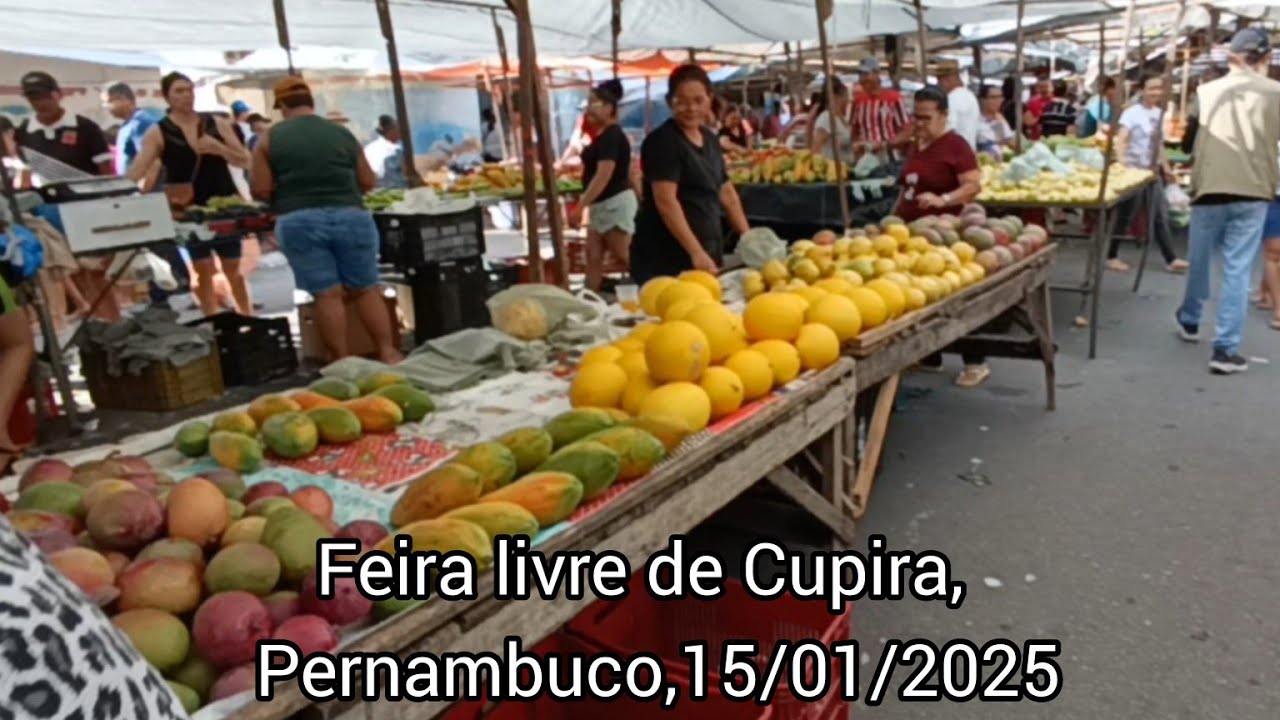 Feira de Cupira, Pernambuco, tem custo de vida baixo, olha isso Brasil ...