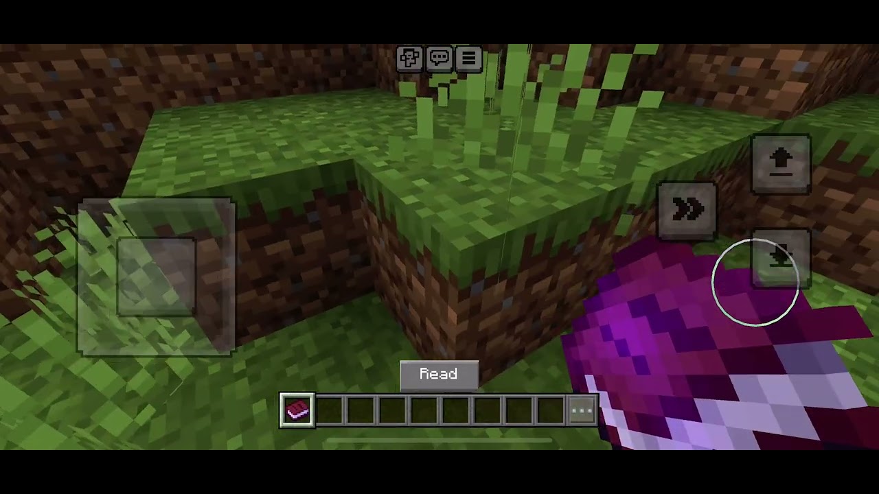 How to break bedrock in survival mode and creator mode without using fist - YouTube