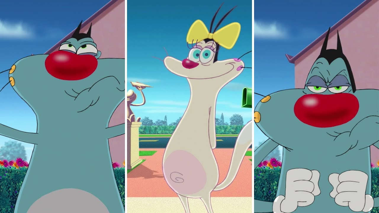 #Shorts 🔷 Oggy and the Coackroaches - That girl... 🥰 - YouTube