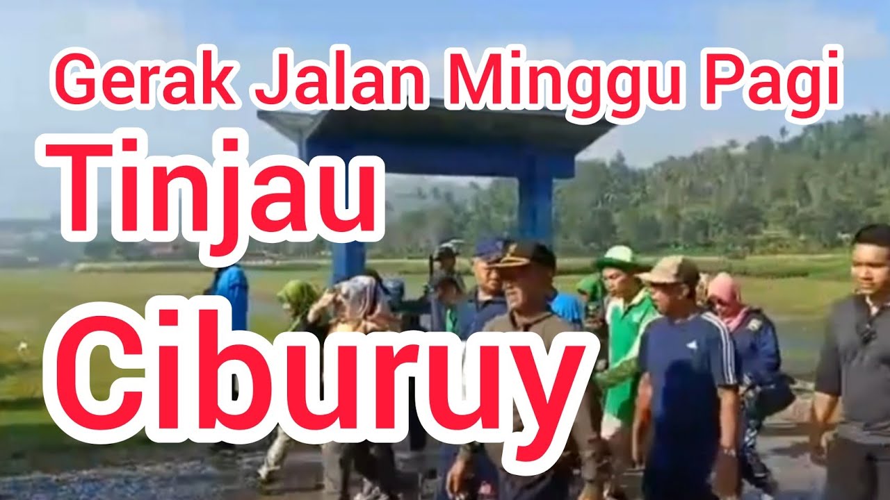 Gerak Jalan Minggu Pagi, Keliling Danau Situ Ciburuy Tinjau Lokasi ...