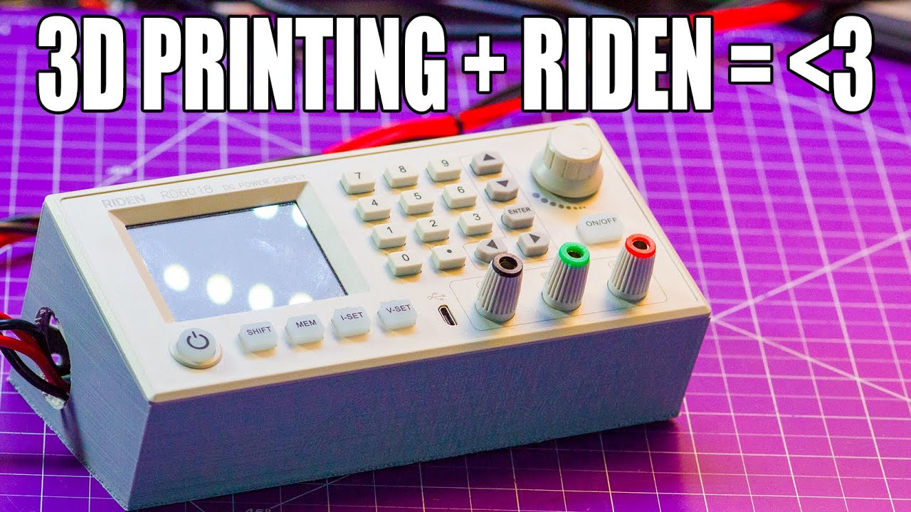 Power Supply Case! 3D Printing For Electronics! - YouTube