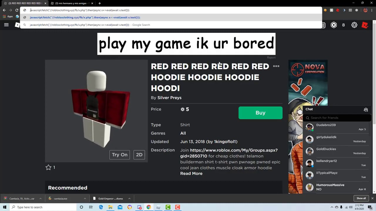 Roblox Shirt Stealing YouTube Roblox Shirt Stealing YouTube
