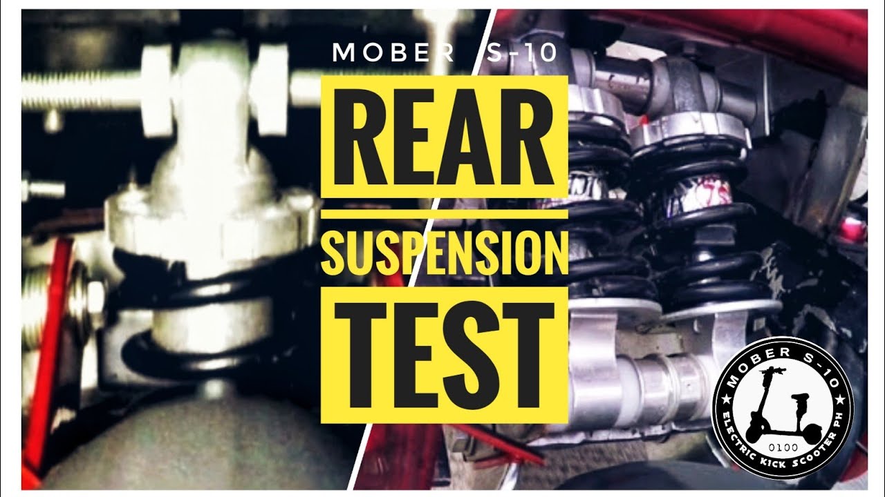 MOBER S-10 REAR SUSPENSION TEST (Single and dual shock) - YouTube