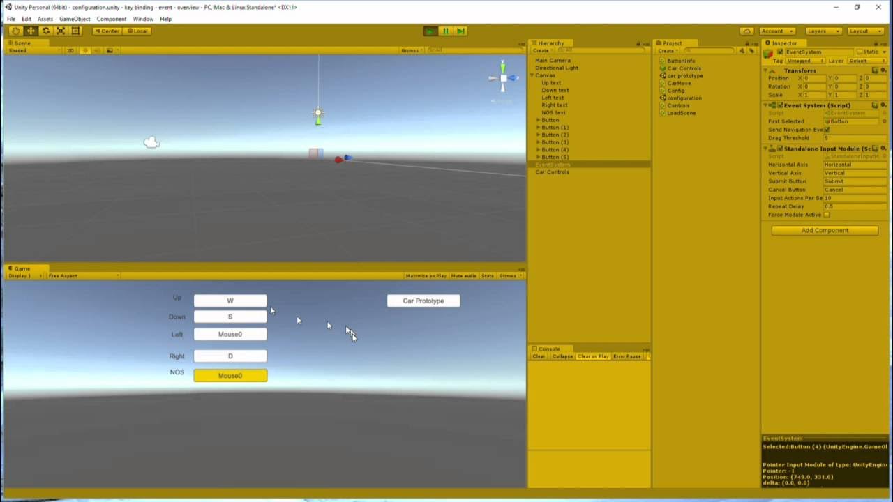 Unity3D Tutorial: Event System - Overview - YouTube