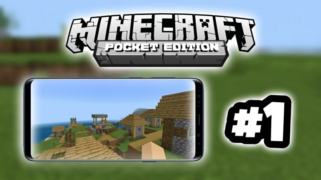 Minecraft Pocket Edition Survival - Part 1 - YouTube