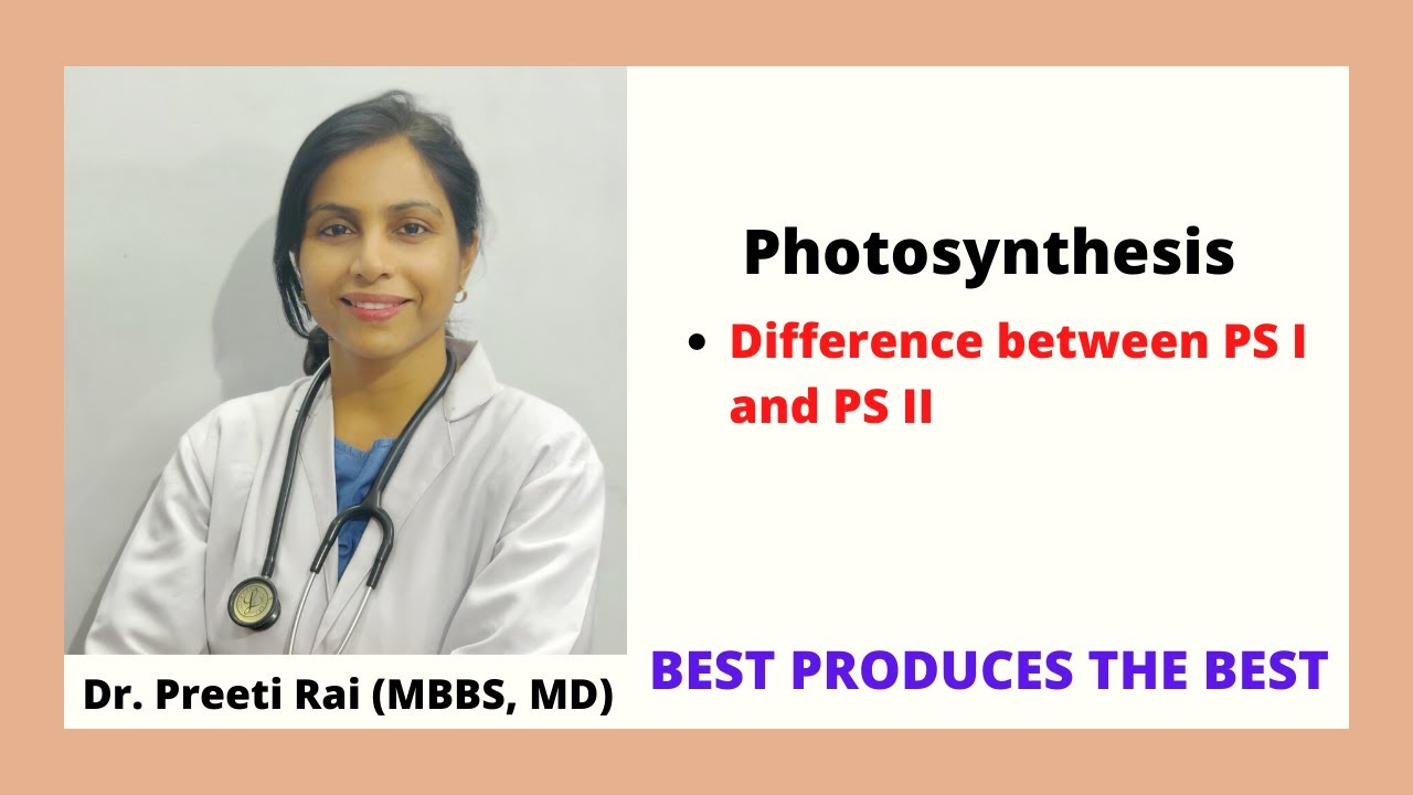 photosynthesis-difference-between-ps-i-and-ps-ii-by-dr-preeti-rai