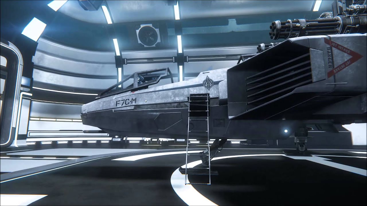 Star Citizen: Anvil Aerospace F7C-M "Super Hornet" - YouTube