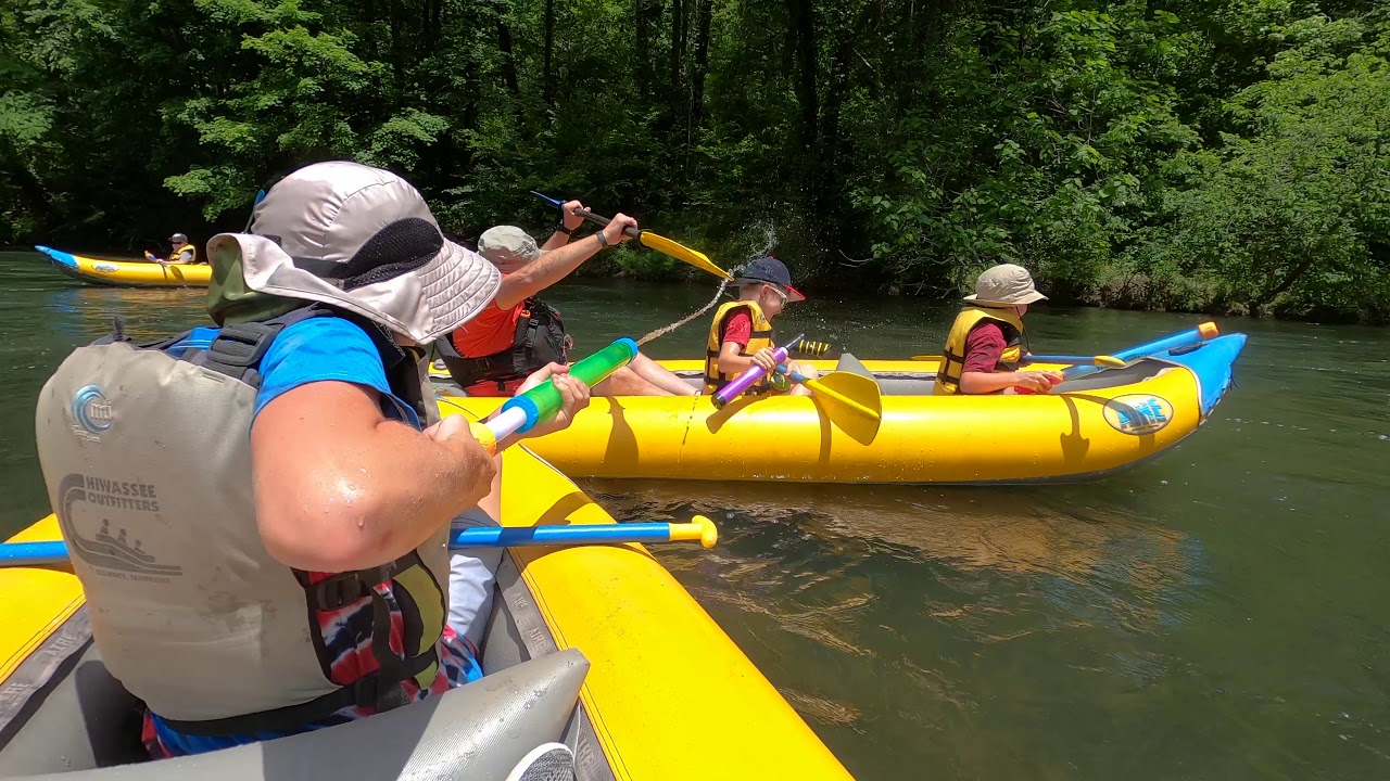 Camping/Rafting the Hiwassee River (Reliance, TN) - YouTube