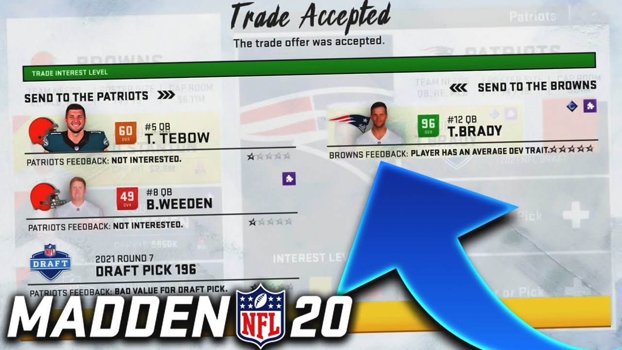 10 Easiest Quarterbacks to Trade For in Madden 20 - YouTube