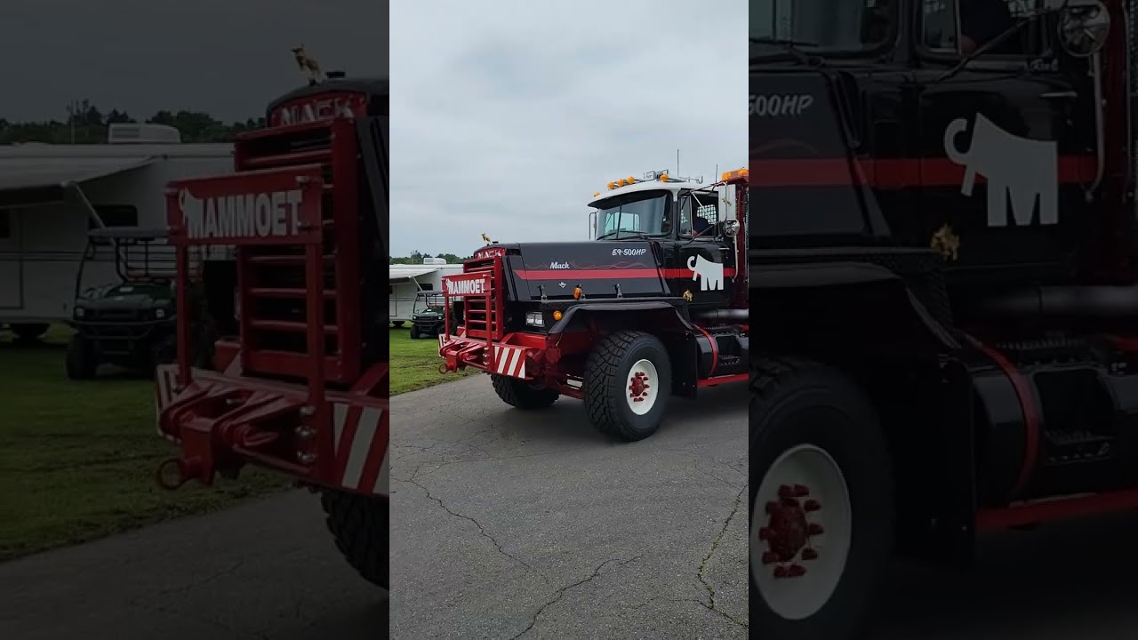 500HP E9 Mack Heavy Haul - YouTube