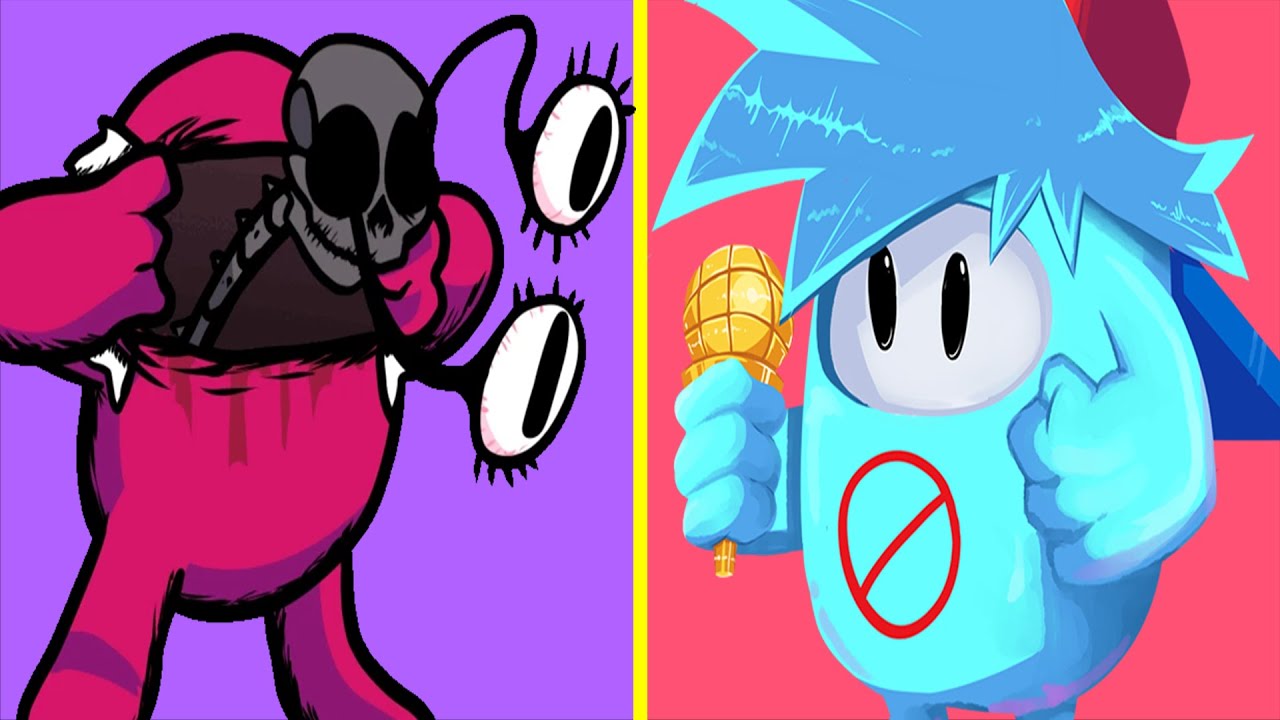 Friday Night Funkin' vs FALL GUYS Ultimate Knockout DEMO (Funk Guys FNF ...