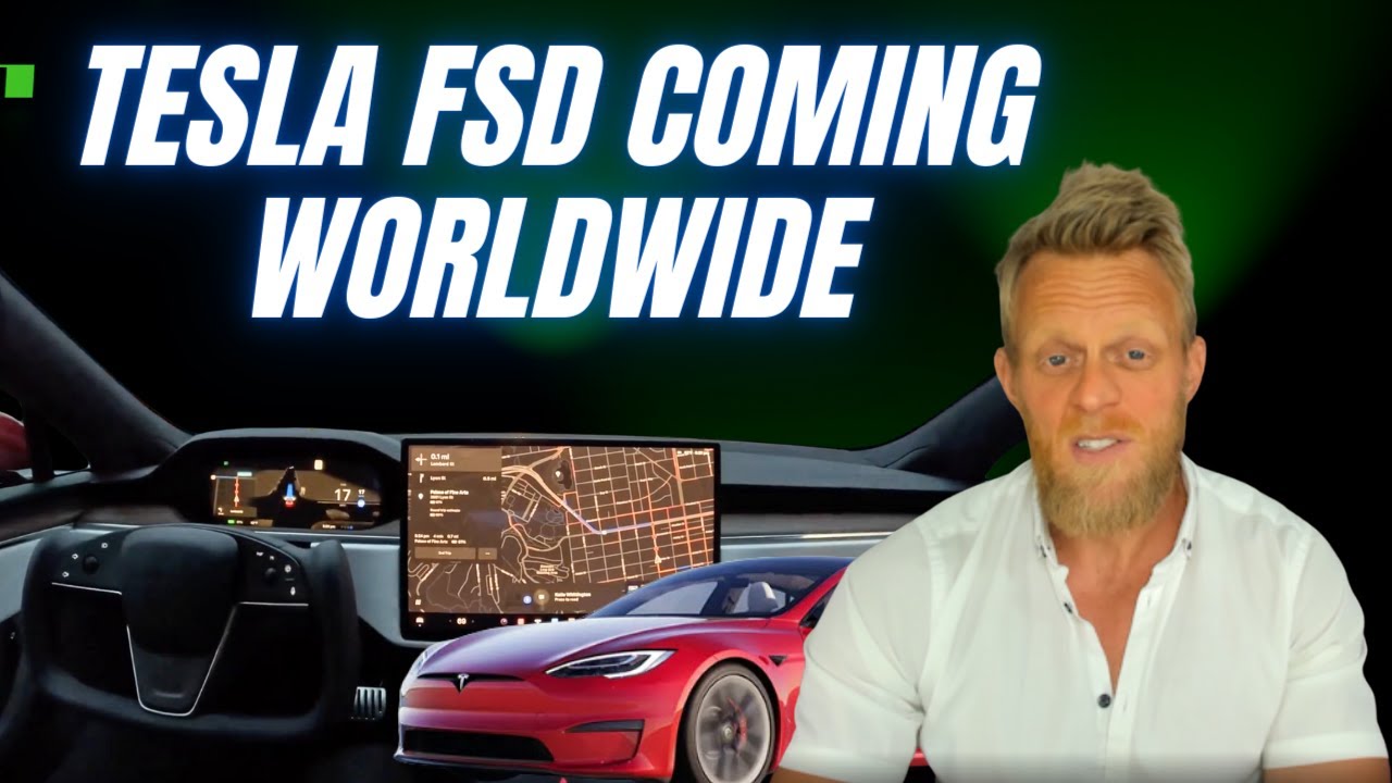Tesla staff reveal timeline for FSD cars outside of America - YouTube