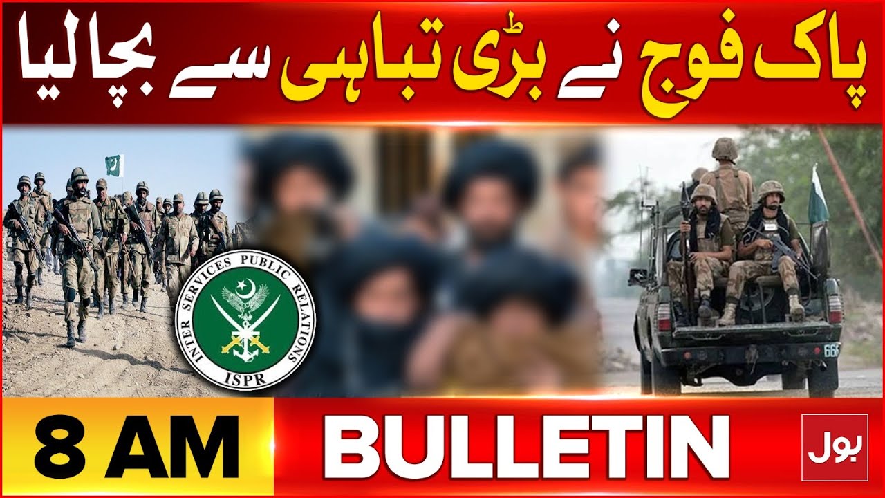 Pak Army Big Operation in KPK | BOL News Bulletin At 8 AM | ISPR Latest ...
