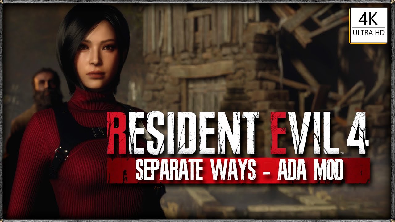 RE4 REMAKE ADA MOD || ULTRA HD 4K 60fps - YouTube