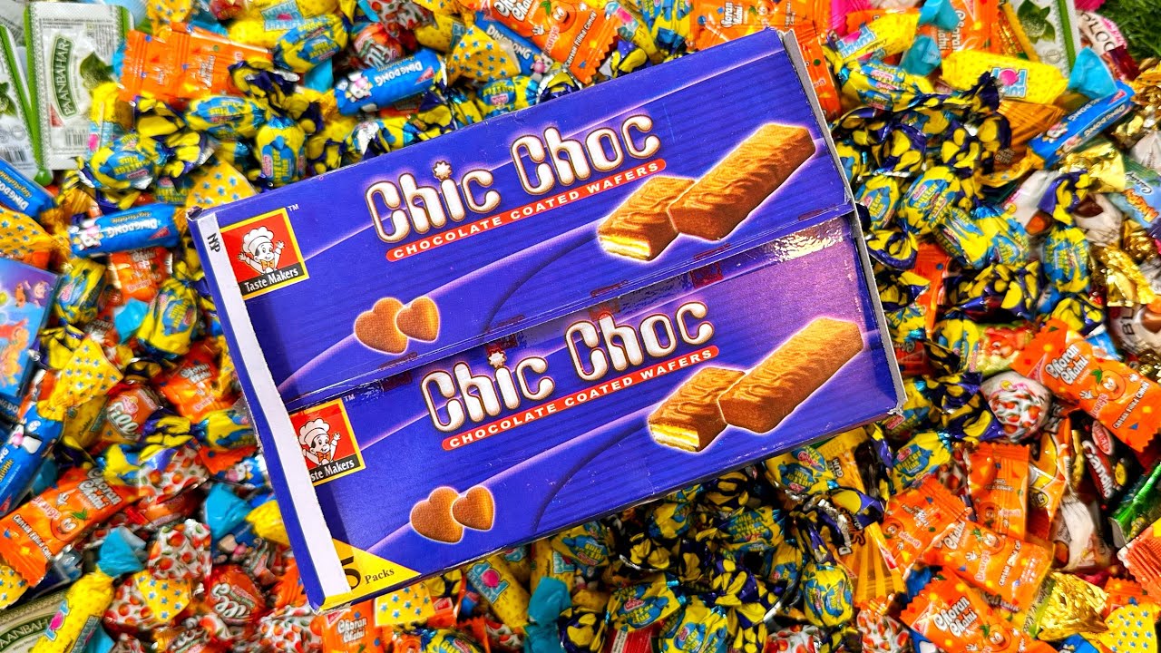 Satisfying Video | Yummy Rainbow CHIC CHOC Chocolates and Candies ...
