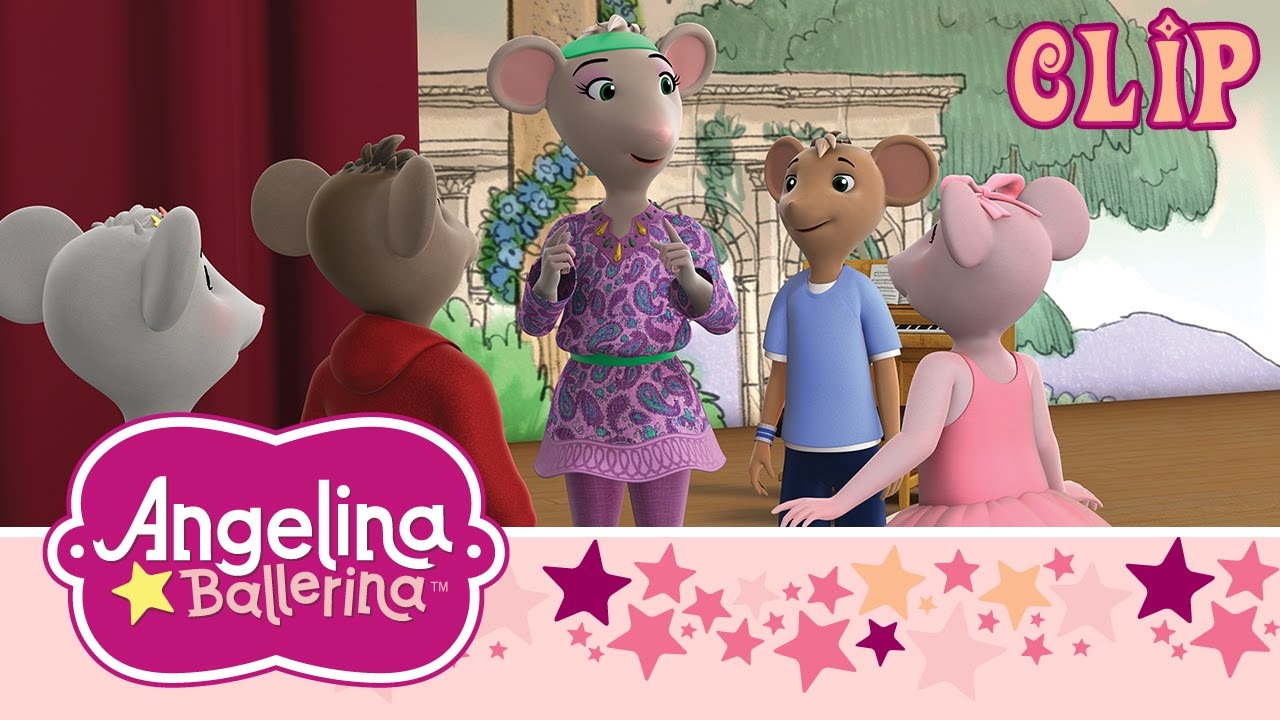 Angelina Ballerina Sleepy Ballerinas Youtube