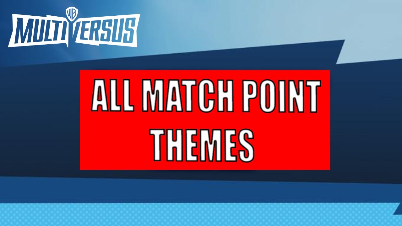 Multiversus OST - All Match Point Stage Themes - YouTube