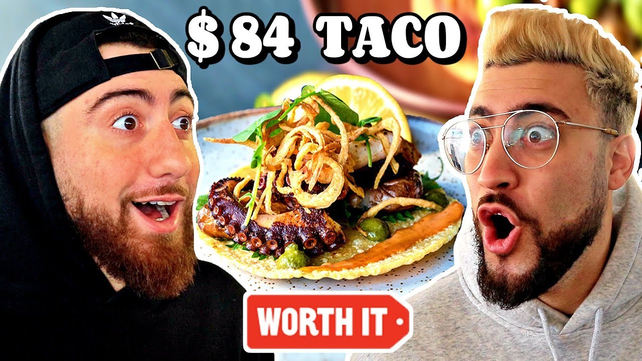 $84 Taco Vs. $1 Taco !! (The Most EXPENSIVE vs. CHEAPEST TACO 🌮) - YouTube