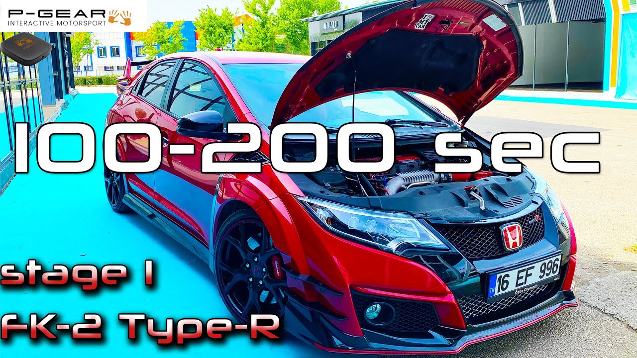 Honda Civic Fk-2 Type-R 100-200 Acceleration - YouTube