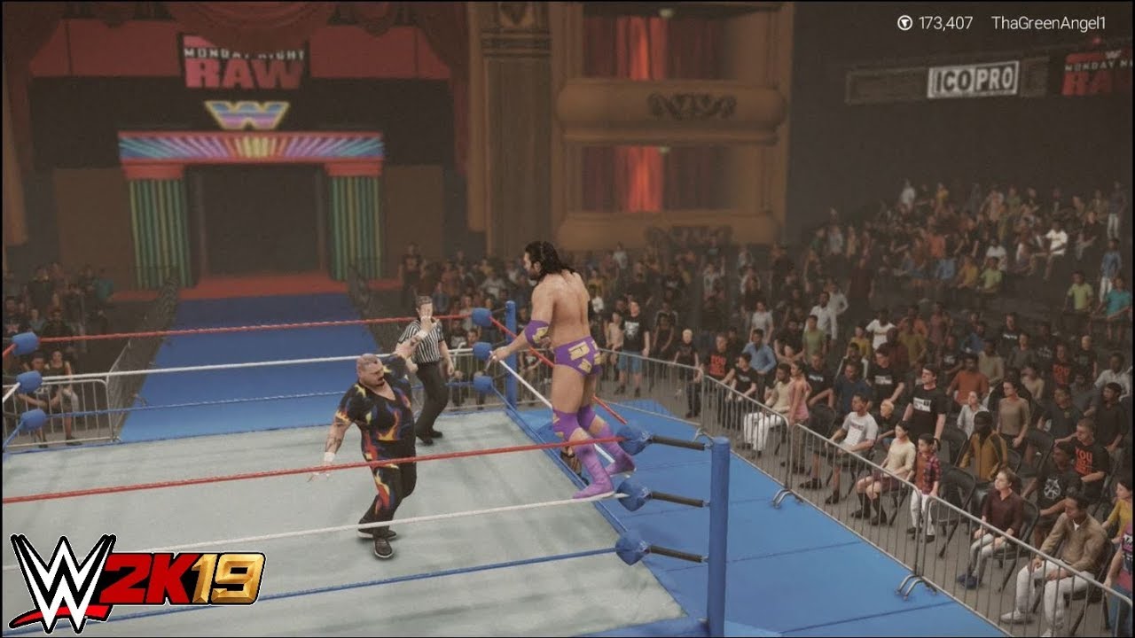 WWE 2K19 - Razor Ramon vs. Bam Bam Bigelow - YouTube