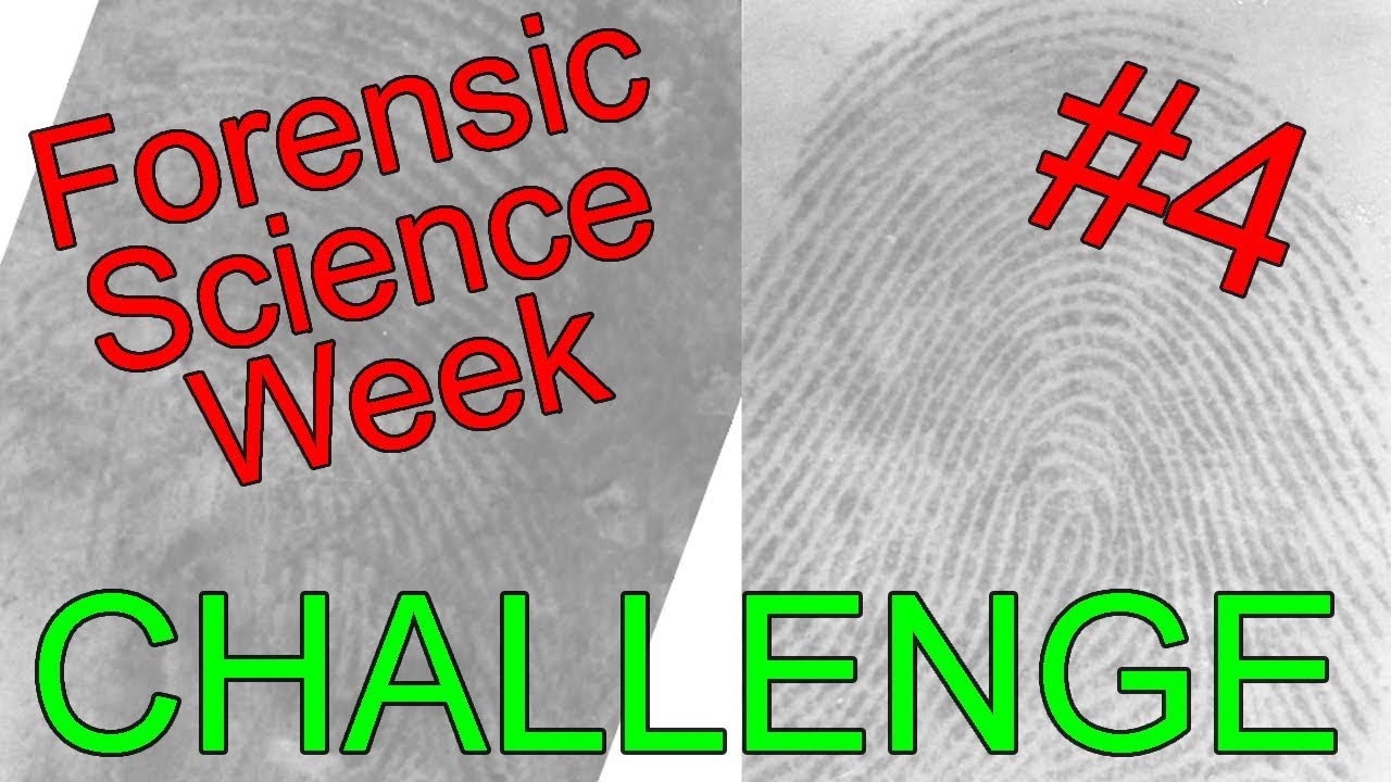 Forensic Science Week - Fingerprint Comparison Challenge - Part 4 - YouTube