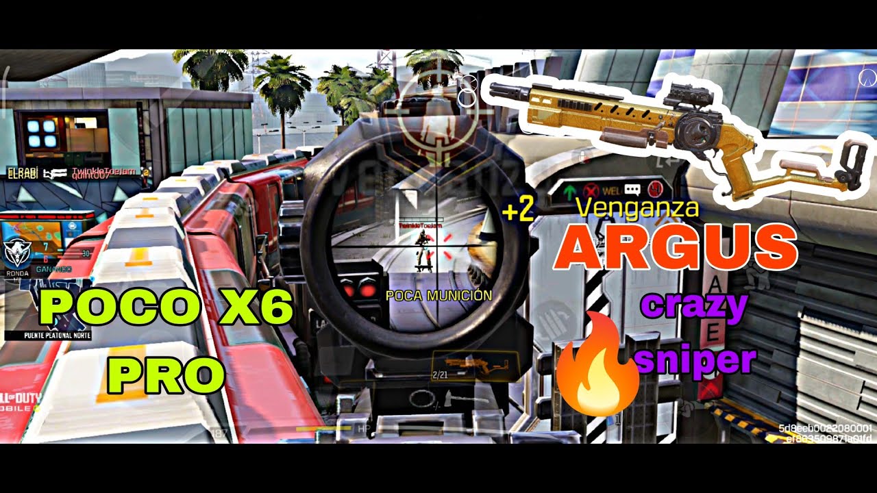 cod Mobile gráficos máximos /ARGUS CRAZY / POCO X6 PRO #pocox6pro5g #cod - YouTube