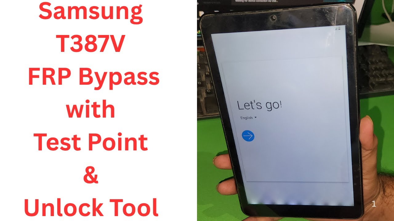 Samsung T387V / SM-T387T FRP Bypass with Test Point & Unlock Tool ...
