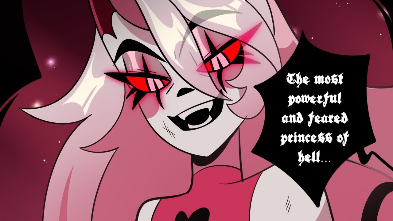 Charlie the feared princess of hell - Hazbin Hotel comic dub - YouTube