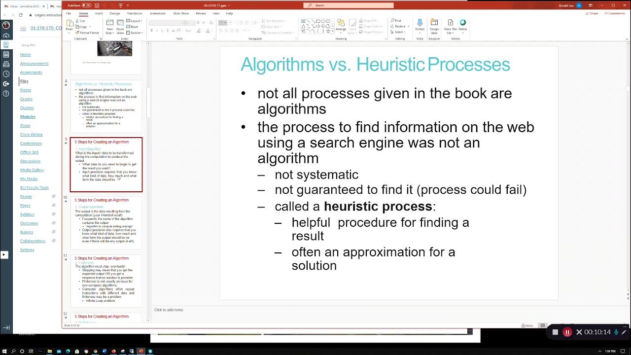 Spring CS170 Algorithm and Heuristics Source - YouTube