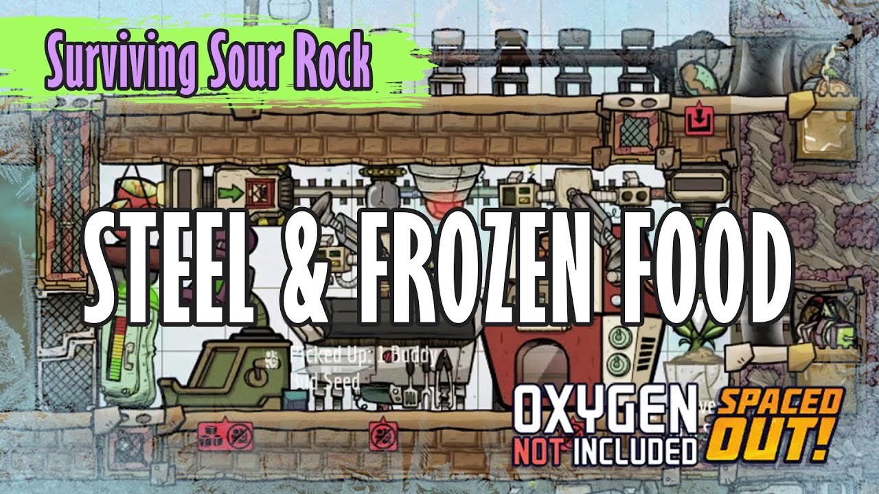 Ep7 Steel & Frozen Food - Oxygen Not Included - YouTube