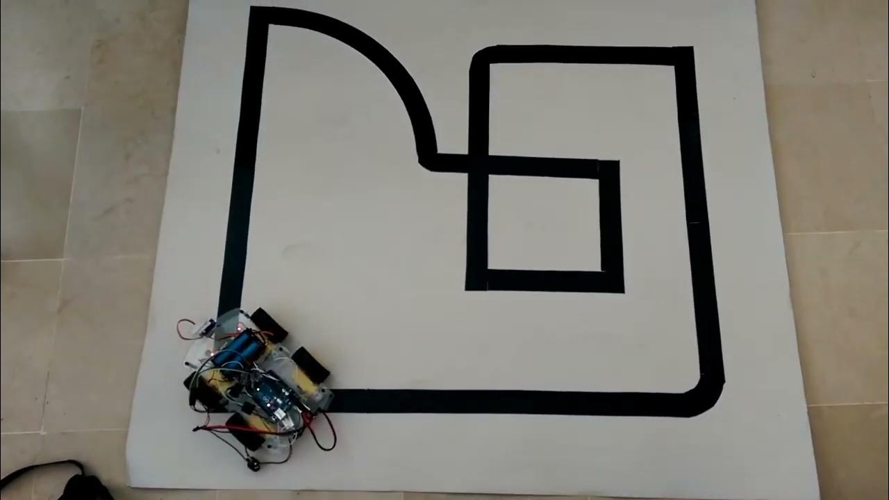 Robot Suiveur de ligne arduino//AGV - YouTube