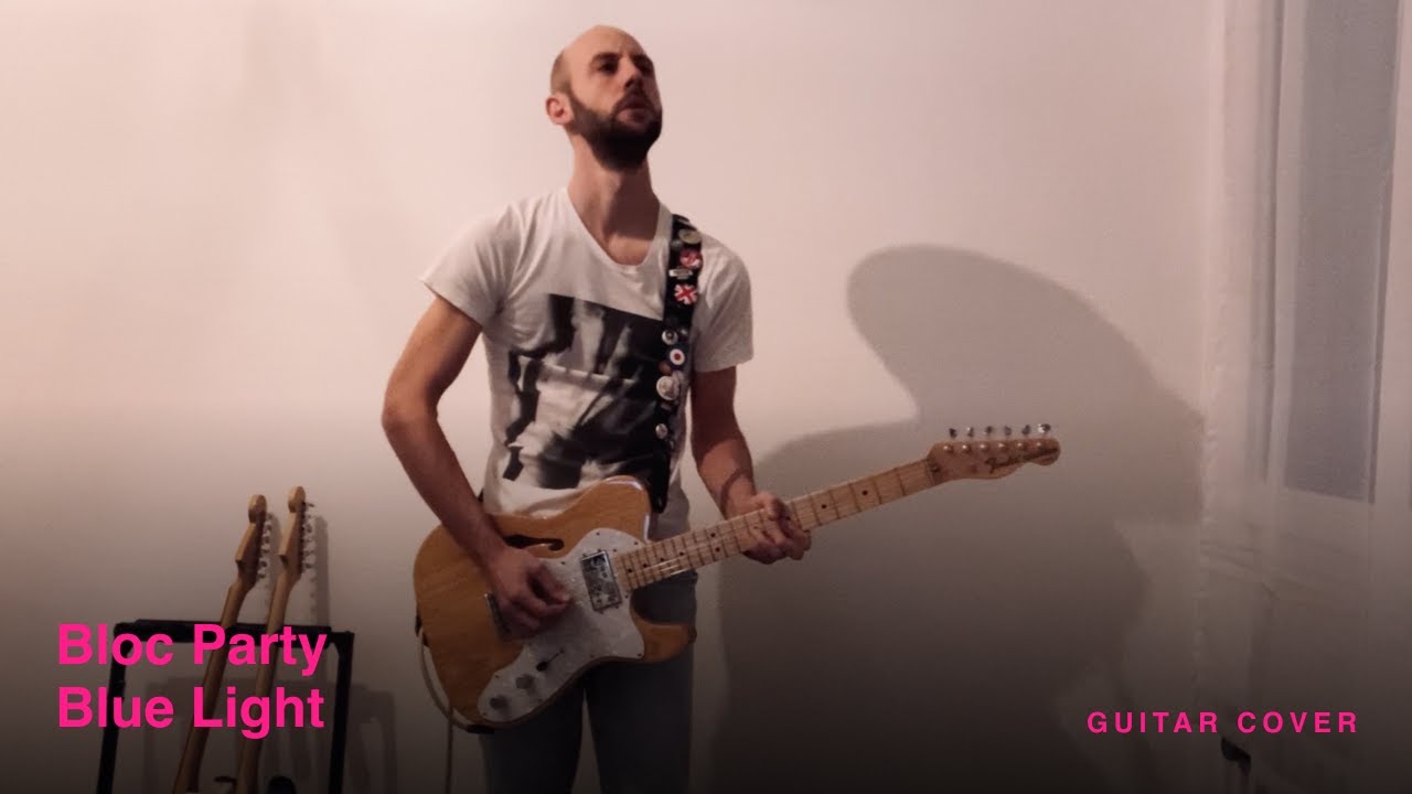 Bloc Party - Blue Light (guitar cover) - YouTube