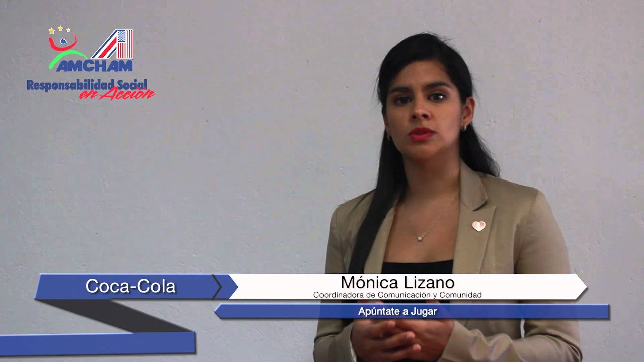 Monica Lizano Coca cola - YouTube