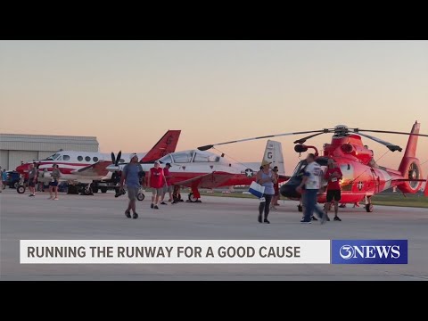 Running the runway for a good cause - YouTube