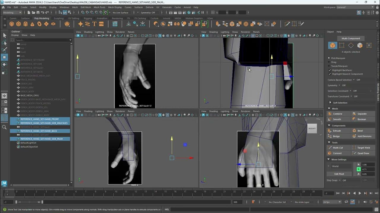 MAYA QUICK LESSON on IMPORTING REFERENCE FILES #3dmodeling #autodesk #maya - YouTube