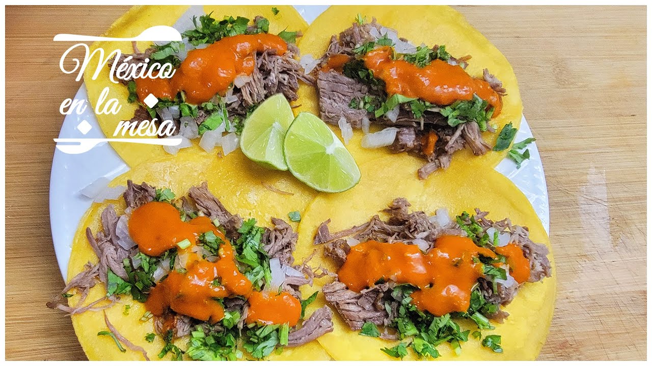 Preparando Una Rica Barbacoa Para Tacos | Fácil De Preparar | México en ...