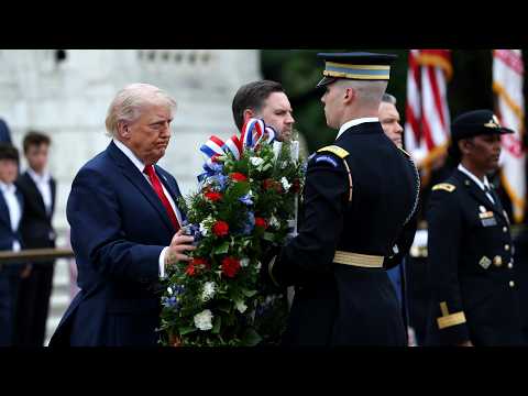 Trump Attacked While Laying Wreath at Arlington Cemetery — Democrats Hit New Low