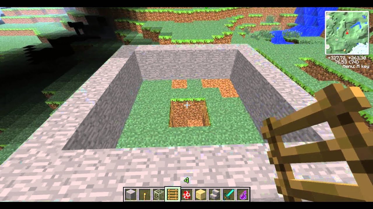 Minecraft Tutorial #1 Fazendo um galinheiro - YouTube