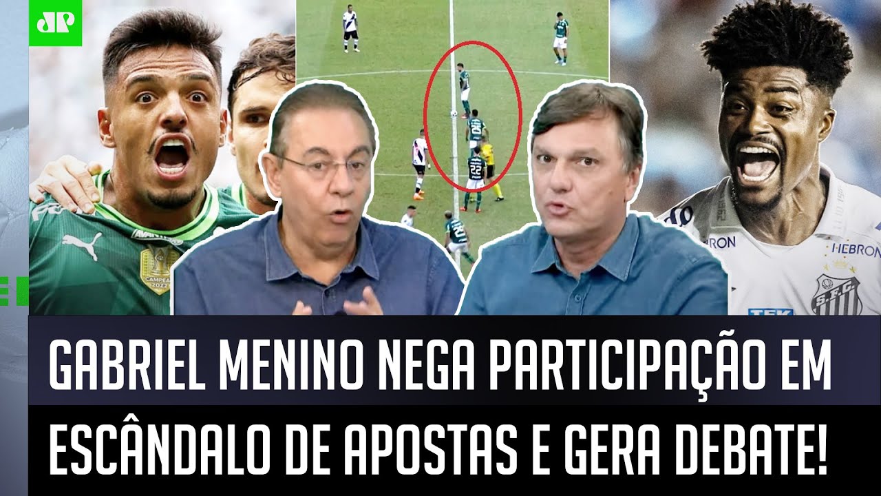 ESC NDALO DE APOSTAS Gabriel Menino NEGA ENVOLVIMENTO Ap s LANCE IR 