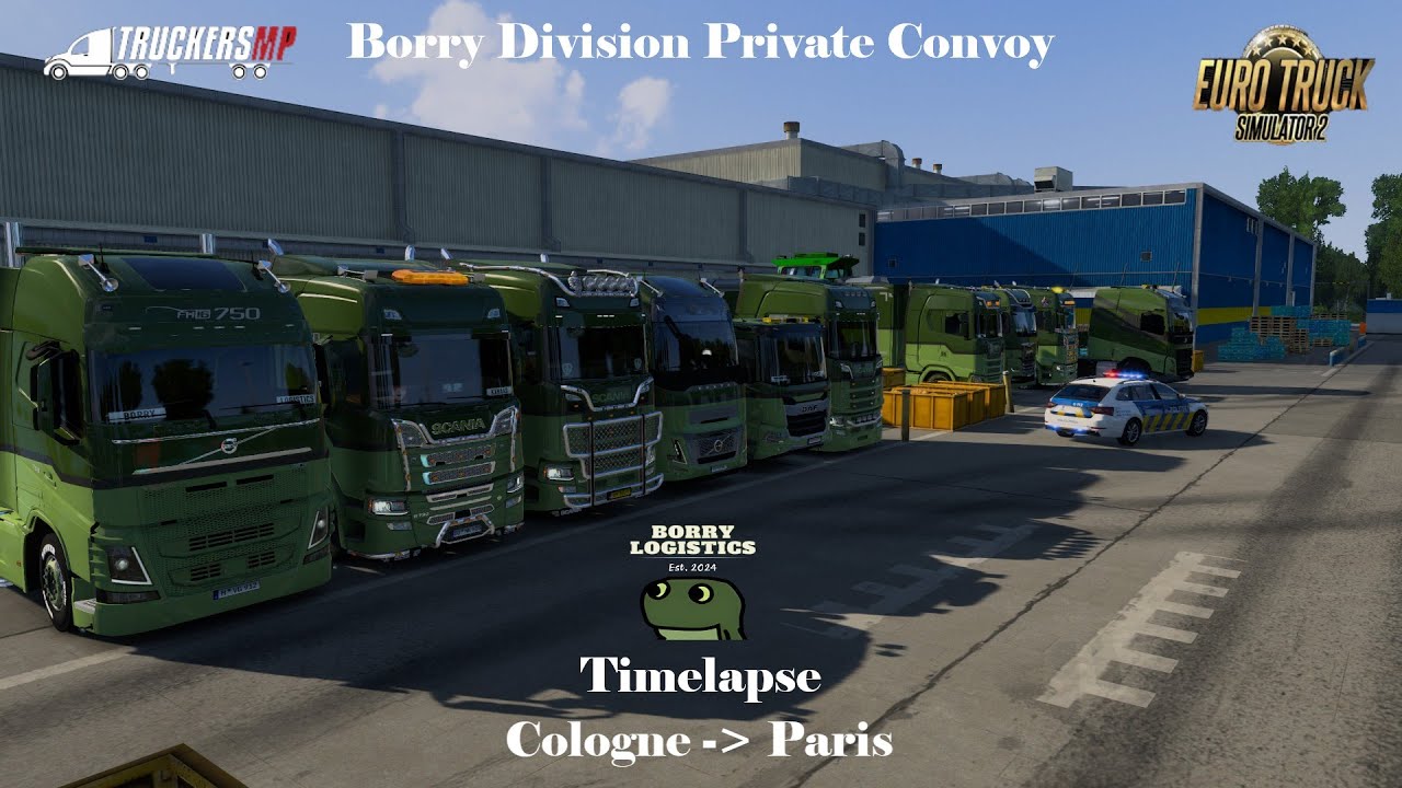 Borry Opening Division Private Convoy | Borry Logistics | ETS2 | TMP ...