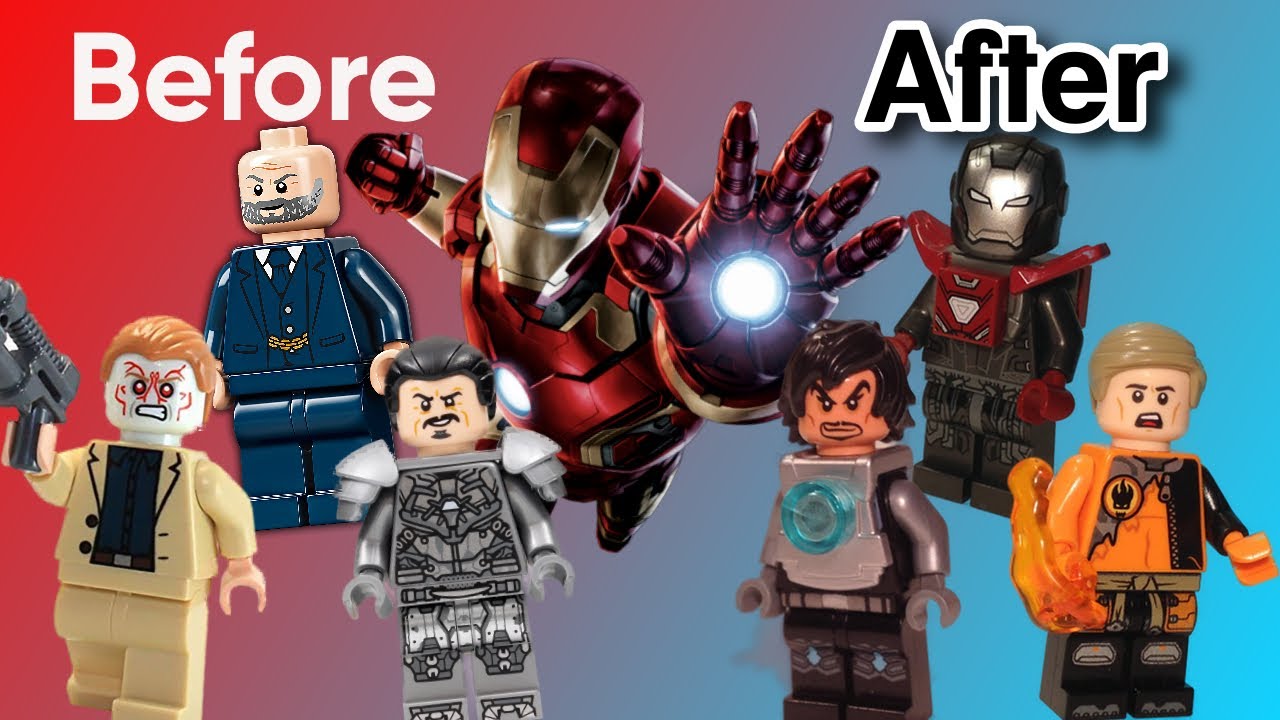 Turning Lego Iron Man Villains Into Heroes - YouTube