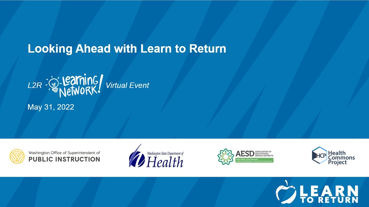 Looking Ahead with Learn to Return - YouTube