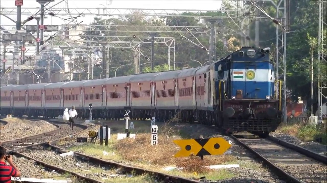 Chennai Trichy Cholan Express with Modern LHB Coaches Skips Mambalam ...