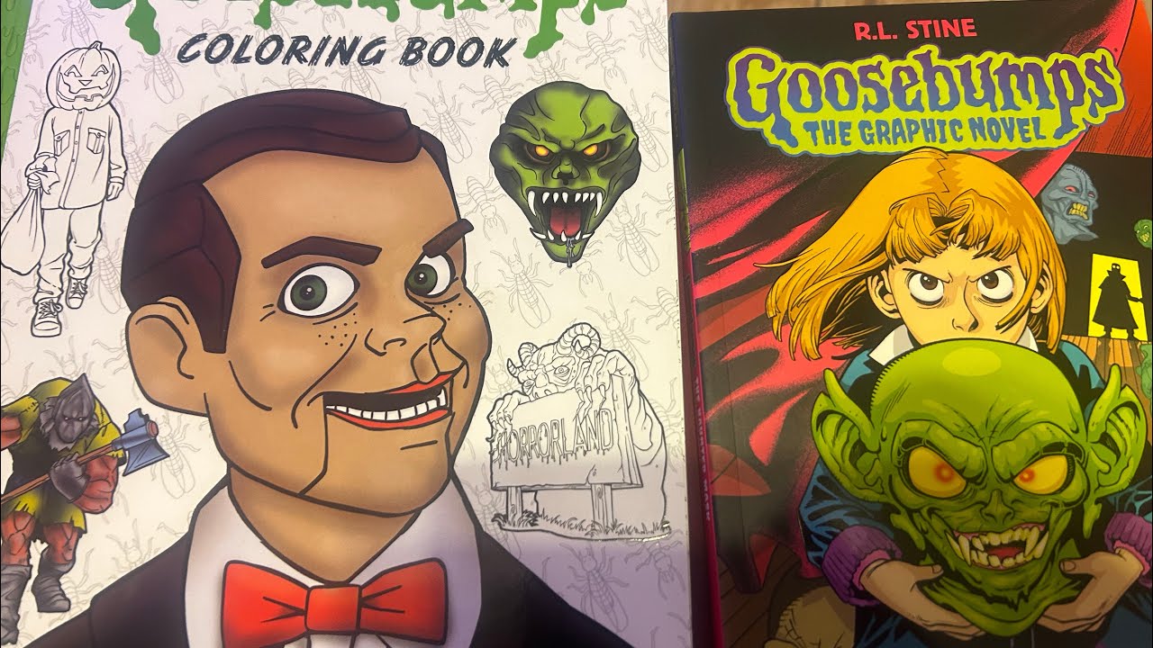 Goosebumps haunted mask 2 graphic novel review - YouTube